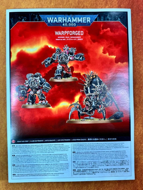 WARHAMMER 40K - Chaos Space Marines Warpforged - Venomcrawlers ...