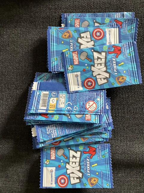 24 FIXEEZ MARVEL "Défie Tes héros" Leclerc 2023 Complets EUR 55,00 ...
