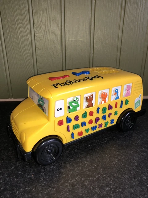 VINTAGE LEAPFROG FUN & Learn Phonics Bus Educational Fun Musical ...