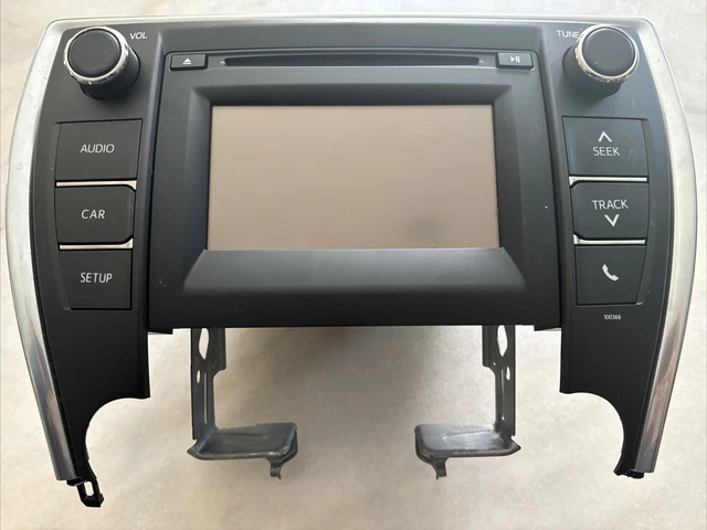 2015 TOYOTA CAMRY Radio Touch Screen Display Receiver ID 100366 OEM ...