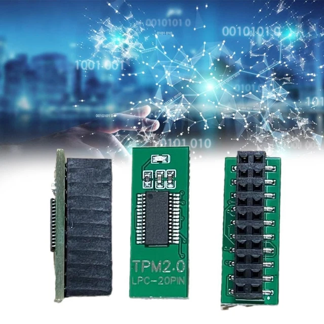 TPM2.0 20PIN TPM Module LPC TPM 2.0 Trusted Platforms NEW Y9W3 EUR 7,63 ...