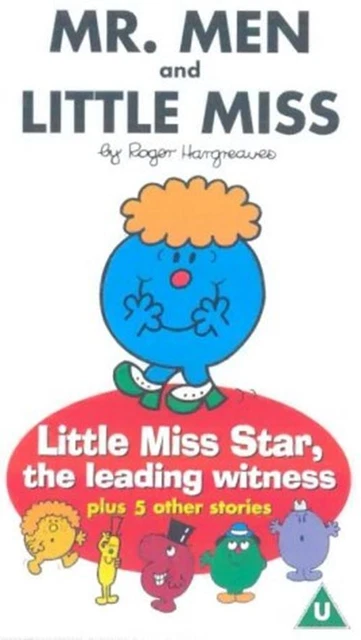 MR MEN AND Little Miss: Little Miss Star, The Leading Witness [VHS ...