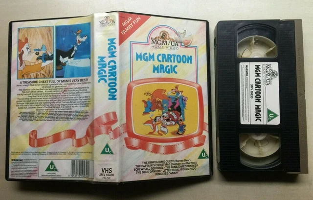 MGM CARTOON MAGIC - PAL VHS Video Tape (T5) £9.99 - PicClick UK