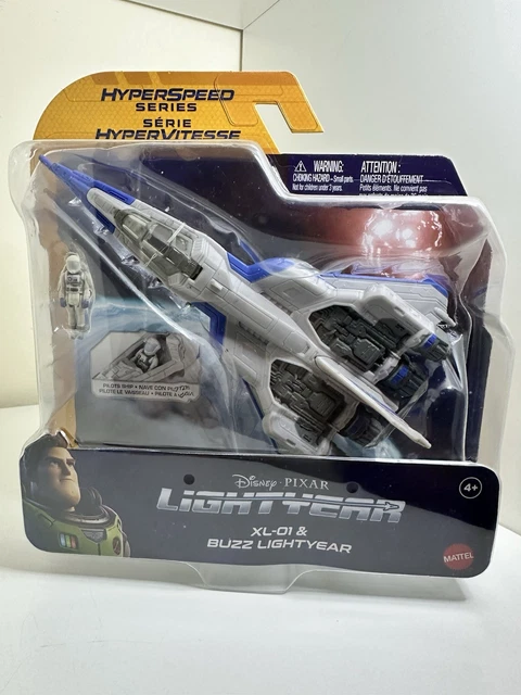 DISNEY PIXAR LIGHTYEAR Hyperspeed XL-01 Ship & Buzz Lightyear Figure ...