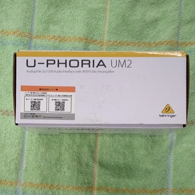 BEHRINGER U-PHORIA UM2 Single Channel Audio Interface £72.54 - PicClick UK