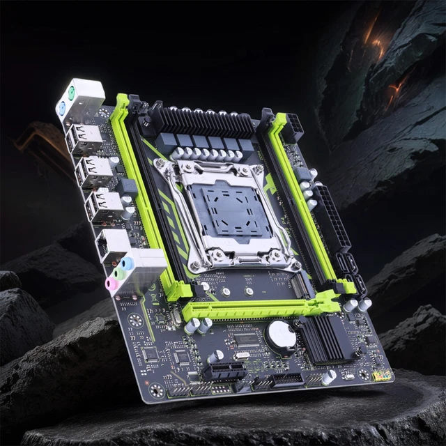 X99 MOTHERBOARD LGA 2011 Computer Motherboard 4*DDR4 128GB 4*USB 2.0 2 ...