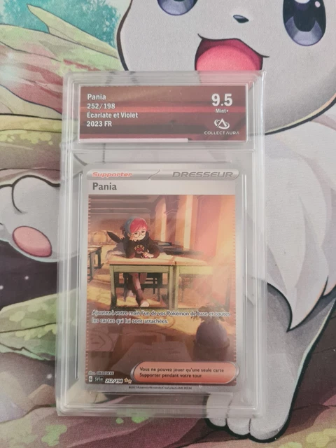 CARTE POKEMON PANIA 252/198 Full Art FA Secrète SV1 Collect Aura 9.5 ...
