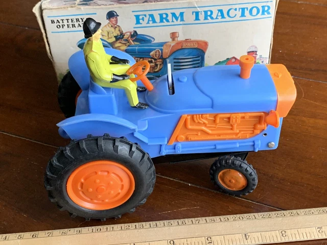 VINTAGE MARX TOYS Hong Kong Battery Operated Farm Tractor EUR 51,52 ...