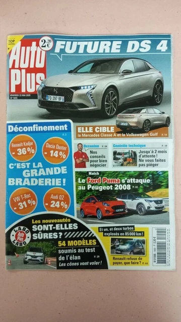 REVUE AUTO PLUS N° 1655 | Bon état EUR 4,00 - PicClick FR