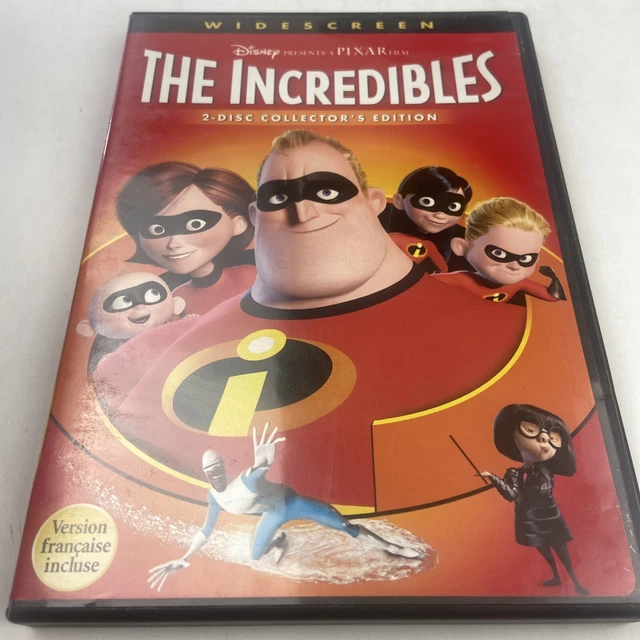 THE INCREDIBLES (DVD, 2003, 2-Disc Set Collectors Edition) Widescreen ...