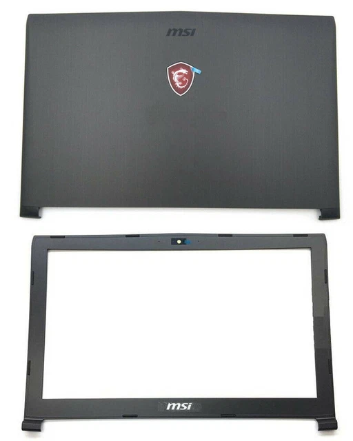 POUR COQUE ARRIÈRE LCD coque supérieure et lunette LCD MSI GV62 GV62 7RC 7RD 7RE 8RC 8RD 8RD 8RD ...