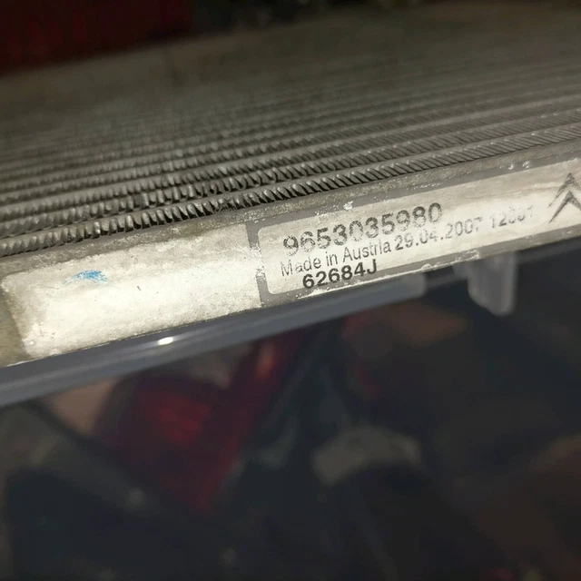 6455JF RADIATEUR CONDENSEUR clim pour CITROEN C3 1A SERIE 1.6 16V Ber ...