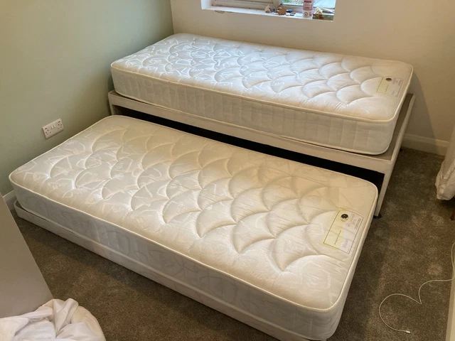 MOONRAKER BEDS TRUNDLE Guest Pull Out Divan Type Bed 2x Single Forms ...