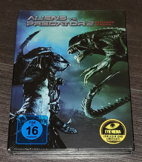 ALIENS VS. PREDATOR 2 Limited Mediabook Edition Extended Version ...