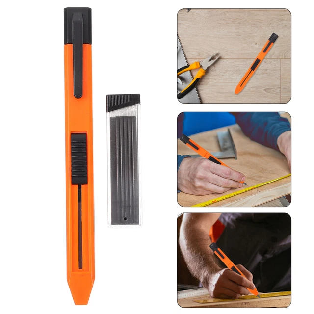 PENCIL PLASTIC RETRACTABLE Carpenter Mecanical Penicil Woodwork ...