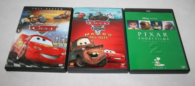 DISNEY CARS, CARS Toon Mater's Tall Tales, & Pixar Short Films ...