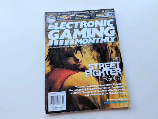 ELECTRONIC GAMING MONTHLY 238 - The Street Fighter Legacy - Spring 2010 ...