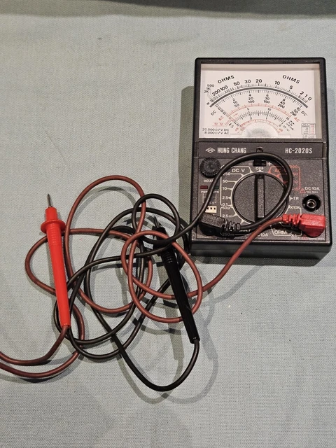 VINTAGE HUNG CHANG HC-2020S Analogue Multimeter Untested GC £16.12 ...
