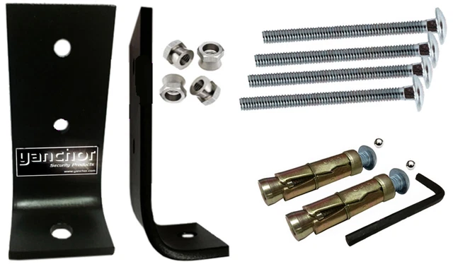 STORAGE SHED, GARDEN bench seat - Security Anchor kit BOLT / HARD ...