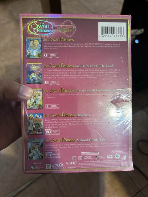 NEW THE SWAN Princess 5 Movie Collection Box Set (DVD’s) Brand New ...