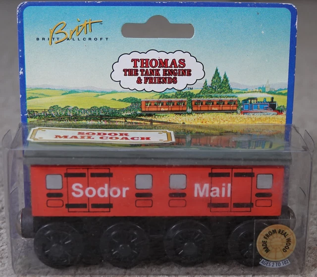 SODOR MAIL COACH Shining Time Thomas and Friends Wooden LC99076 99076 ...