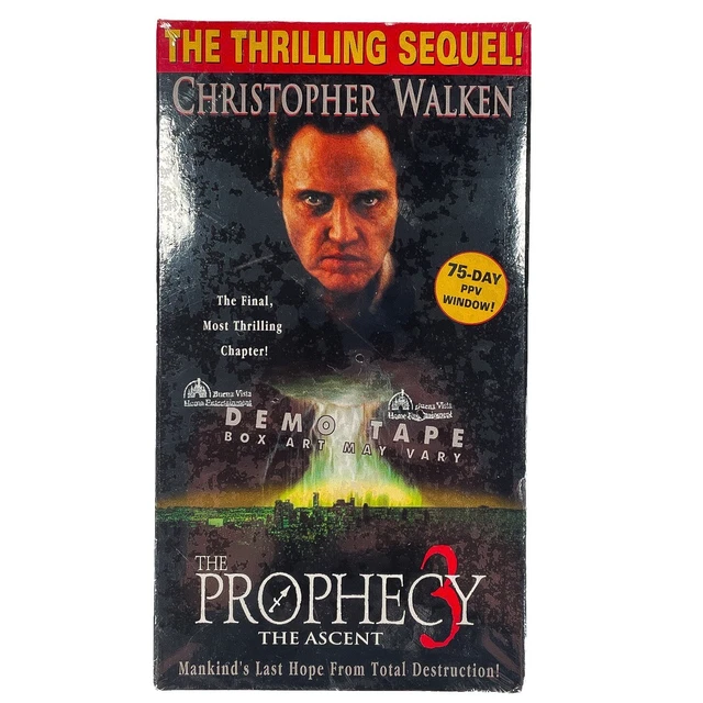 THE PROPHECY 3: The Ascent VHS Screener - Demo - Promo - NEW & SEALED ...