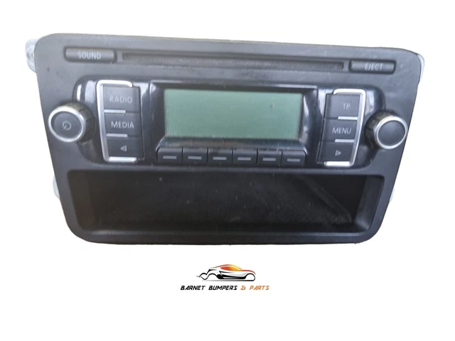VOLKSWAGEN GOLF MK6 Radio Stereo Head Unit Cd 2010 5K0035156 £25.00 ...