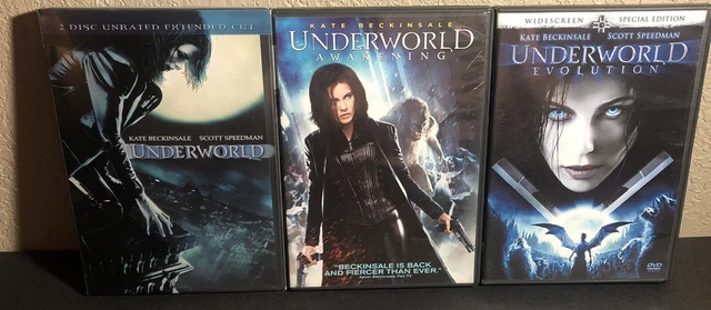 TRIPLE FEATURE MOVIE Night DVD Lot - Underworld 2 Disc, Evolution ...