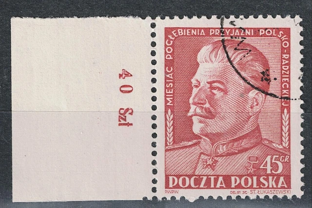 POLAND WW2 RED Army Leader Stalin in 1945 stamp A-24 $11.36 - PicClick CA
