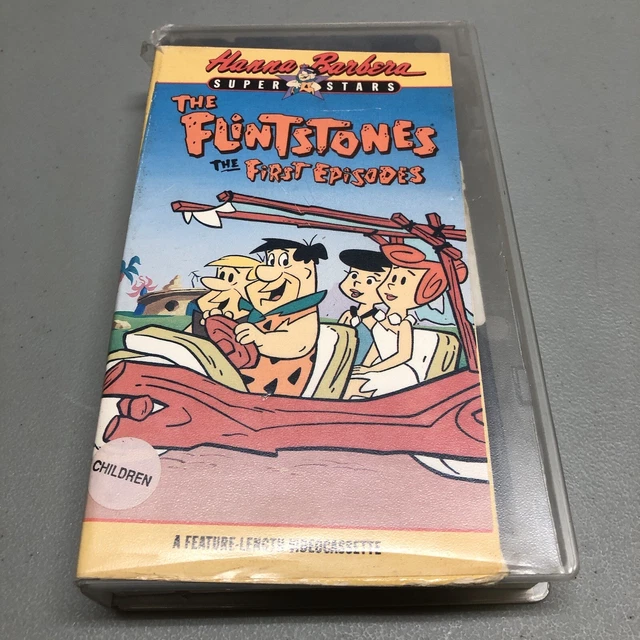 VHS THE FLINTSTONES The First Episodes (Hanna-Barbera Video, 1987 ...