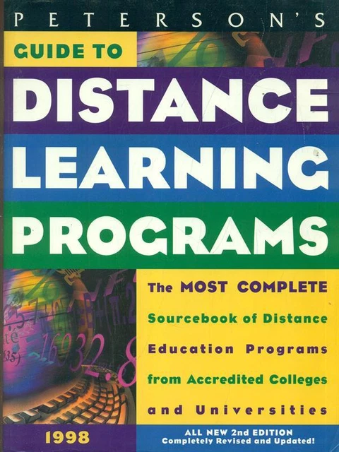 GUIDE TO DISTANCE Learning Programs Aa.vv Peterson's 1997 EUR 4,58 ...