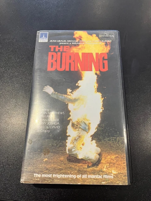 THE BURNING - Thorn EMI - Pre Cert - VHS - Video Nasty £92.45 - PicClick UK