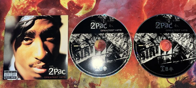 2PAC GREATEST HITS - TUPAC SHAKUR - 2 DISC SET CD No case with Insert ...