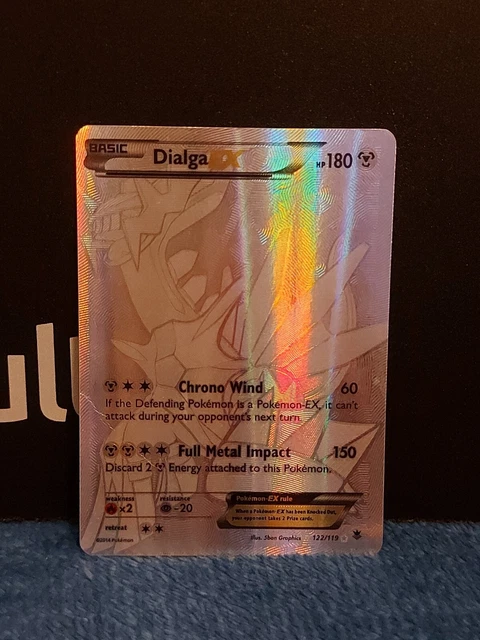 RARE POKEMON - Dialga EX 122/119 Phantom Forces Silver card (PLAYED ...