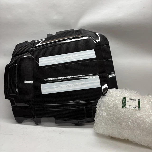 JAGUAR F-TYPE COUPE X152 V8 Carbon Fibre Engine Top Cover Genuine ...