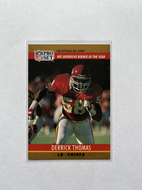 1990 PRO SET #6 Derrick Thomas Kansas City Chiefs EUR 1,09 - PicClick FR