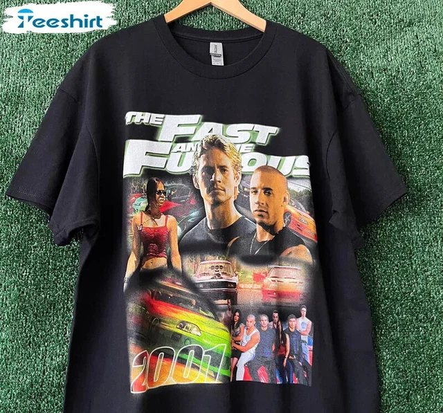 THE FAST AND The Furious Movie Graphic Black Unisex T-shirt S-5XL £6.60 ...