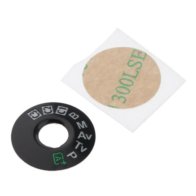 METAL FUNCTION DIAL Mode Plate Menu Button w/ Tape for Canon EOS 5D ...