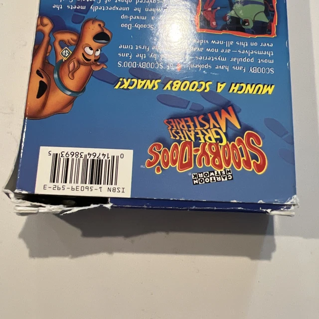 SCOOBY DOO’S GREATEST Mysteries Cartoon Network VHS £4.56 - PicClick UK