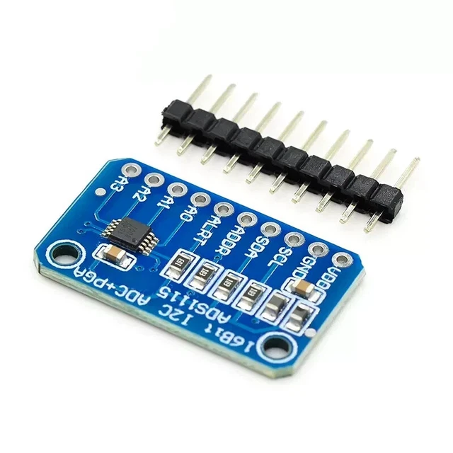 1 PCS ADS1115 16-bit ADC 4-Channel Analog Digital Module I2C ...