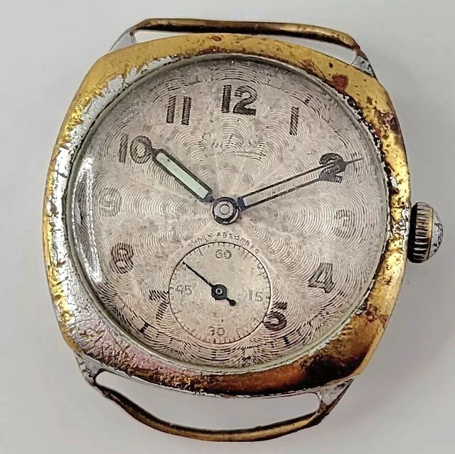 WW2 NAMED ENGRAVED, Rotary Wwii Trench Watch British Army Military ...