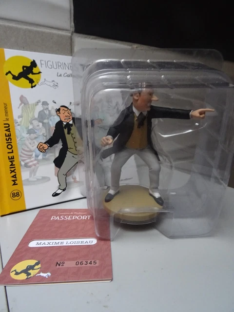 FIGURINE TINTIN N° 88 MAXIME LOISEAU collection officielle EUR 64,00 ...