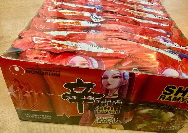 KPOP DEMON HUNTERS Ramen SHIN Ramyun Huntrix Rumi Zoey Mira SEALED BB ...