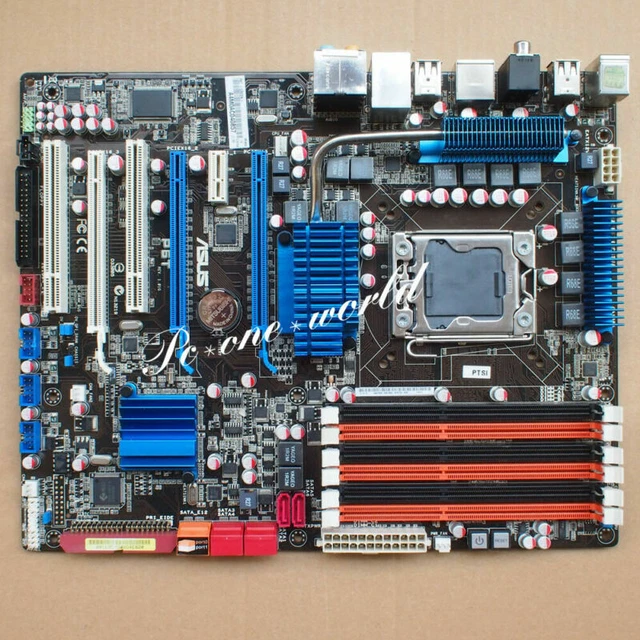 Asus P6t Lga 1366 Socket Ddr3 Intel X58 Atx Motherboard £146 58