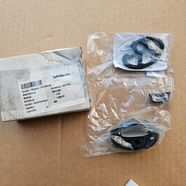 WEBASTO PROGRAMMATEUR 1533 Complet Ouverture 1301122D Thermo Numérique ...