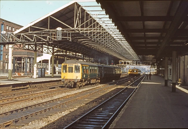 ORIG. 35MM RAILWAY Slide Class 110 Calder Valley DMU 18 6 83 With ...