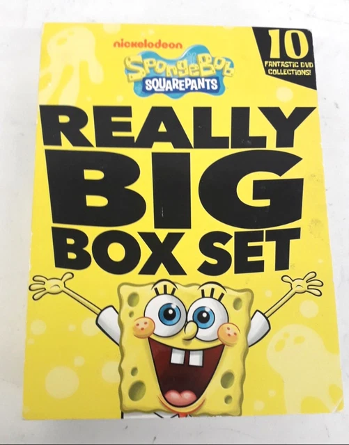 SPONGEBOB SQUAREPANTS REALLY Big Box Set 10 DVD Collections Paramount ...