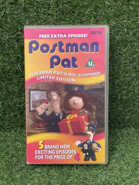 POSTMAN PAT POSTMAN pat's Big Surprise VHS VIDEO Limited Edition ...