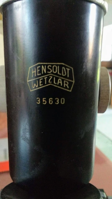 ANCIEN MICROSCOPE HENSOLDT Wetzlar 35630, bon état EUR 125,00 - PicClick FR