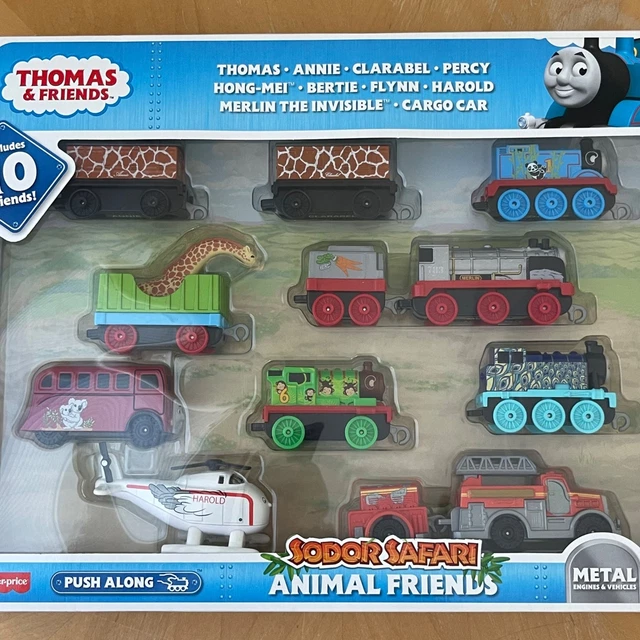 THOMAS AND FRIENDS Sodor Safari Animal Friends 10pk - Trackmaster Push ...